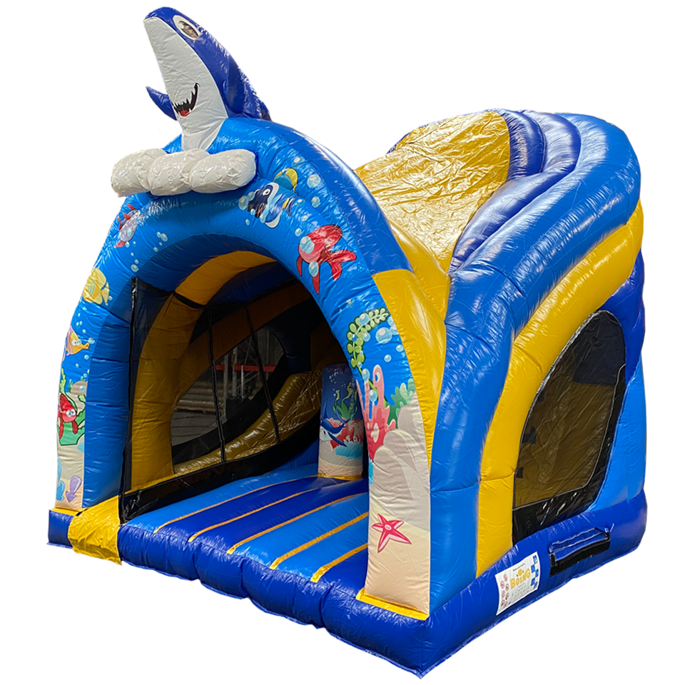 CURVE BOUNCE N SLIDE SEA - Boing Inflatables